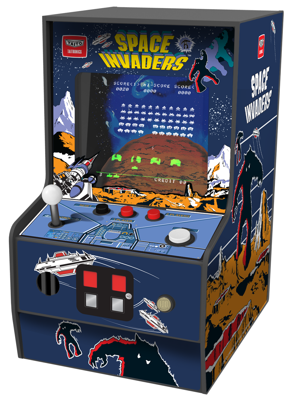 My Arcade Reveals Collectible SPACE INVADERS Micro Player – My Arcade®