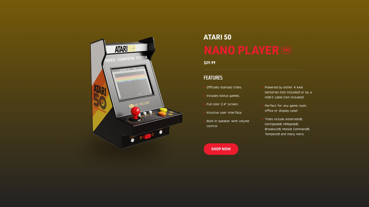 Play Atari Anywhere - The Atari 50 Collection – My Arcade®