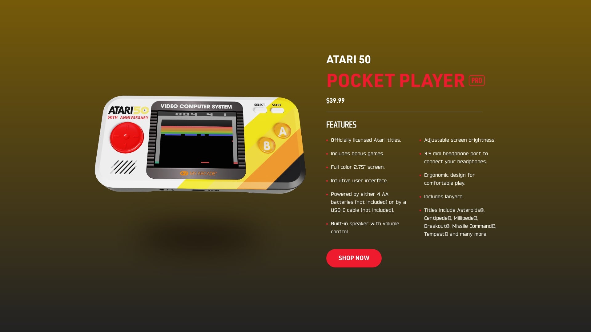 Play Atari Anywhere - The Atari 50 Collection – My Arcade®