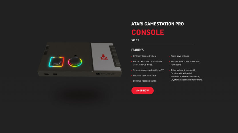 Atari Gamestation Pro Video Game Console - My Arcade – My Arcade®