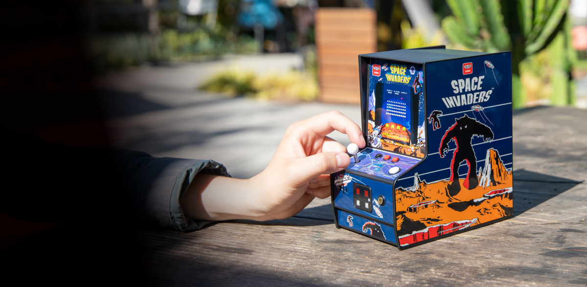 Play Space Invaders Anywhere – My Arcade®