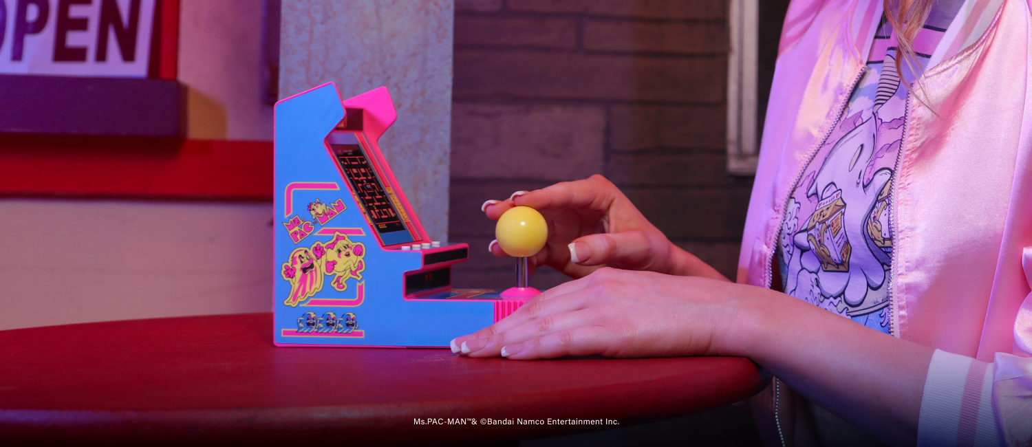 Shop Ms.PAC-MAN Joystick Player – My Arcade®