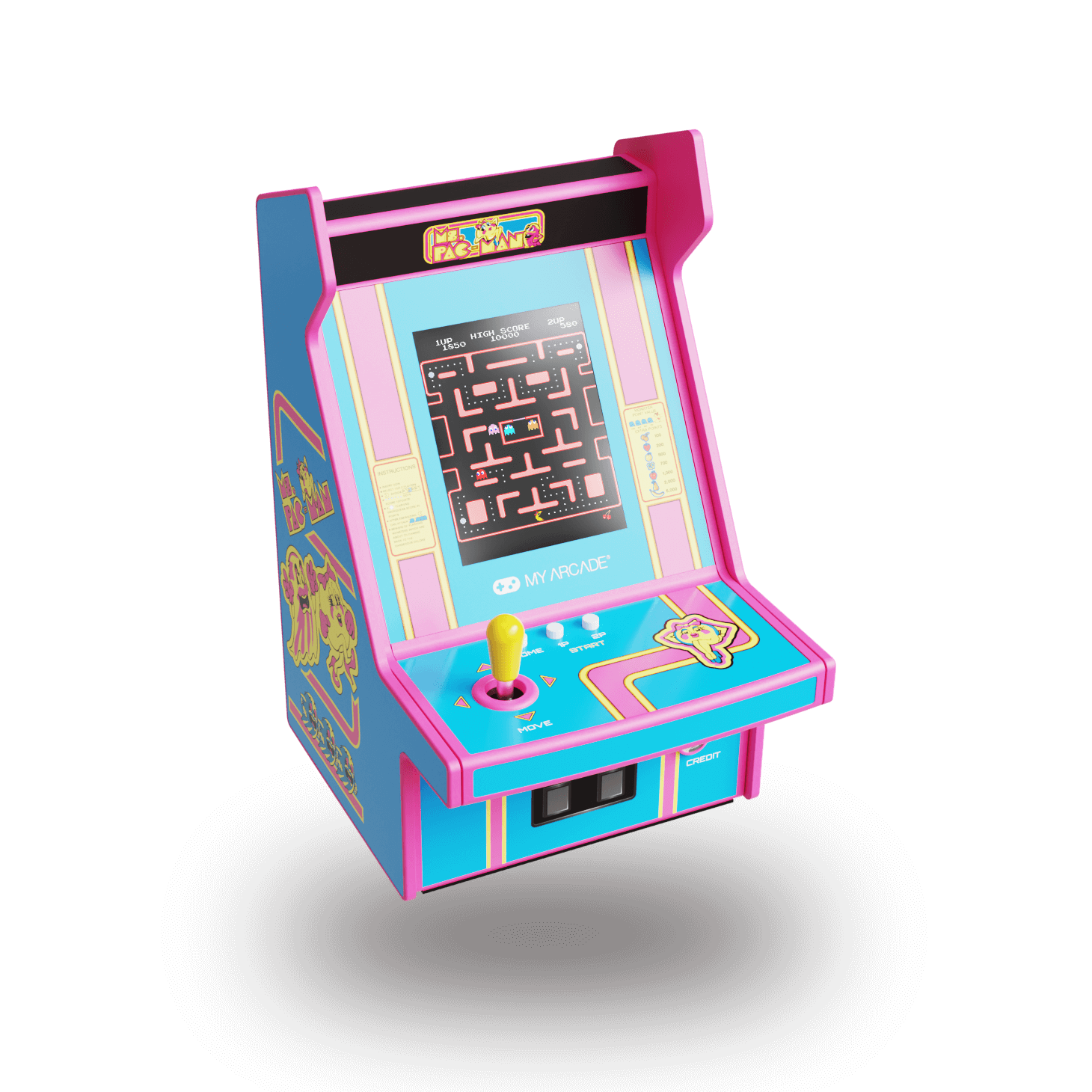 Shop Ms. PAC-MAN Micro Player Pro – My Arcade®