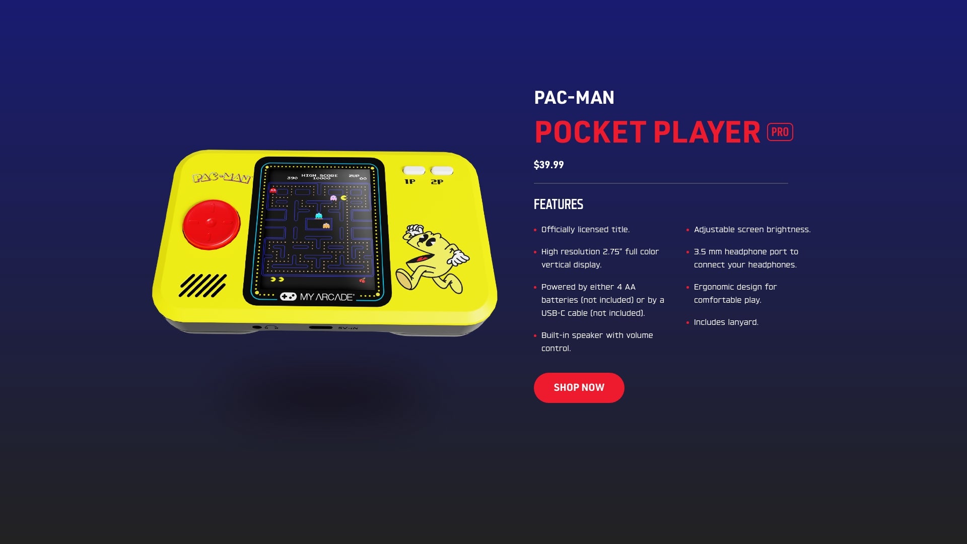 Play Pac-Man Anywhere - Retro Gaming – My Arcade®