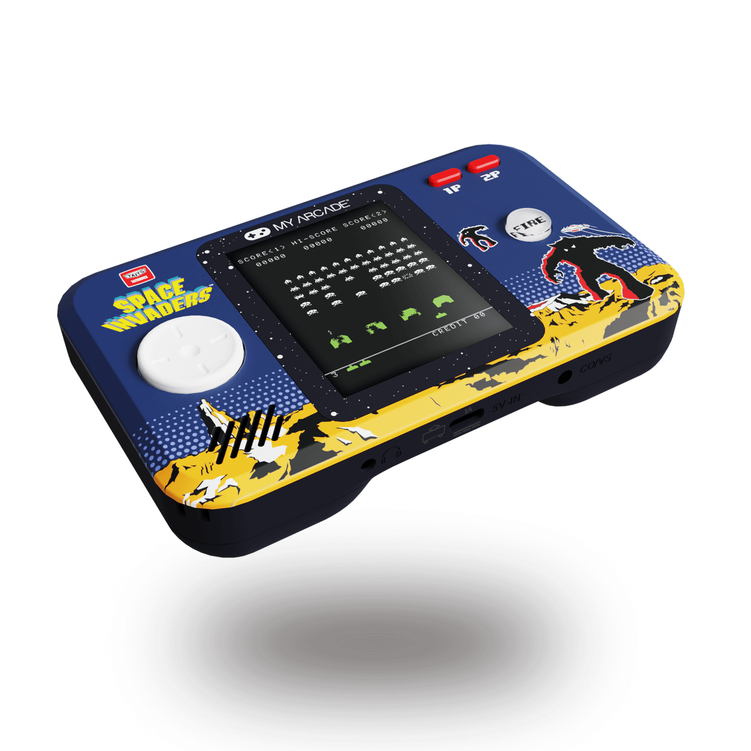 SPACE INVADERS Pocket Player Pro – My Arcade®