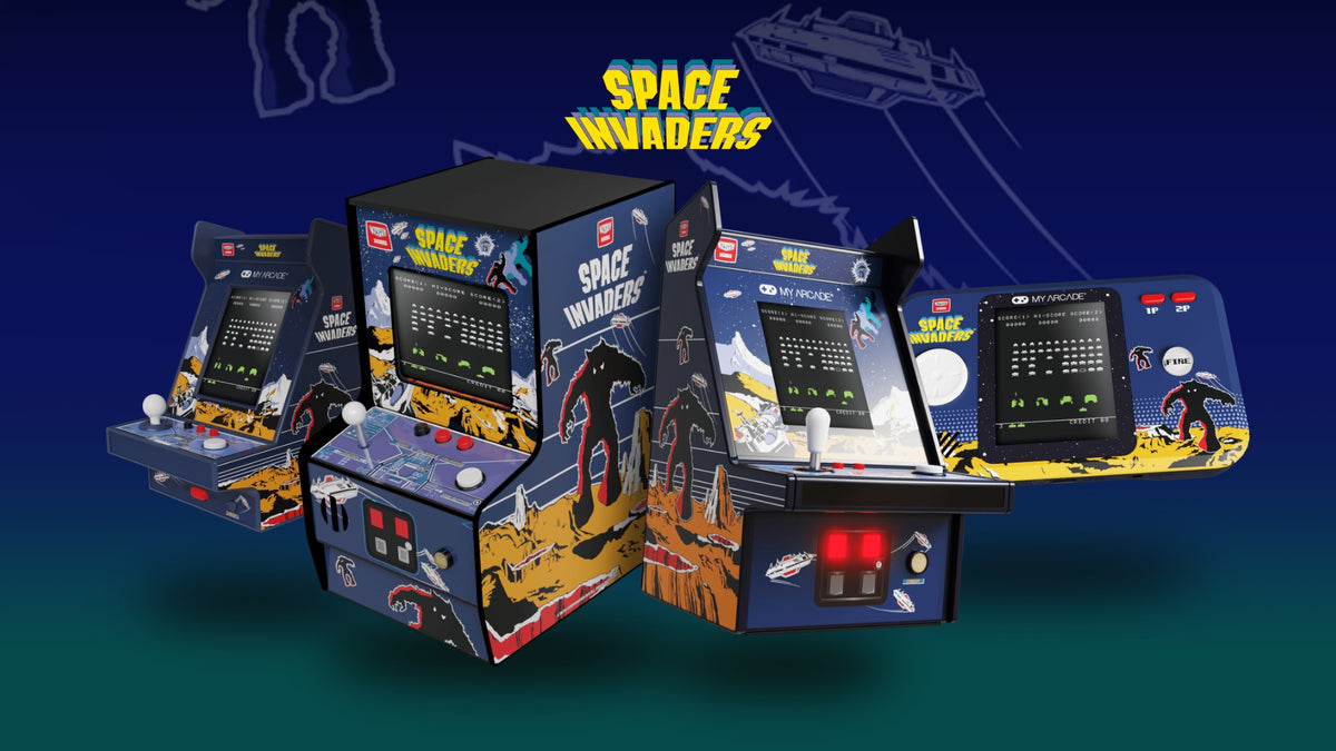 Play Space Invaders Anywhere – My Arcade®