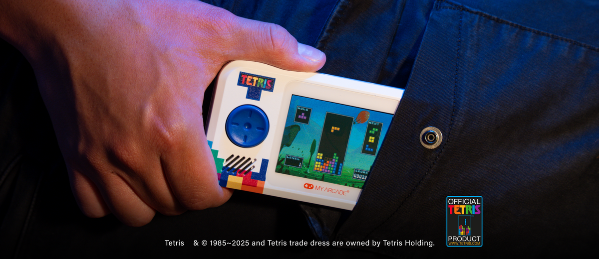 Shop Tetris® Pocket Player Pro – My Arcade®