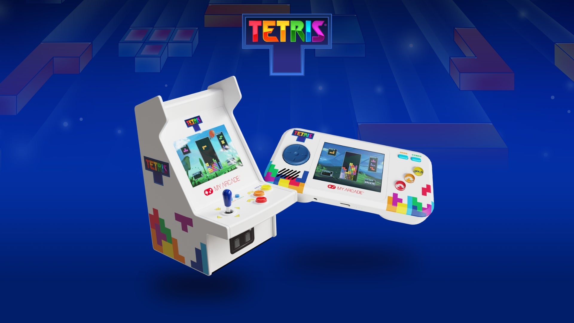 Play Tetris 16bit Anywhere My Arcade®