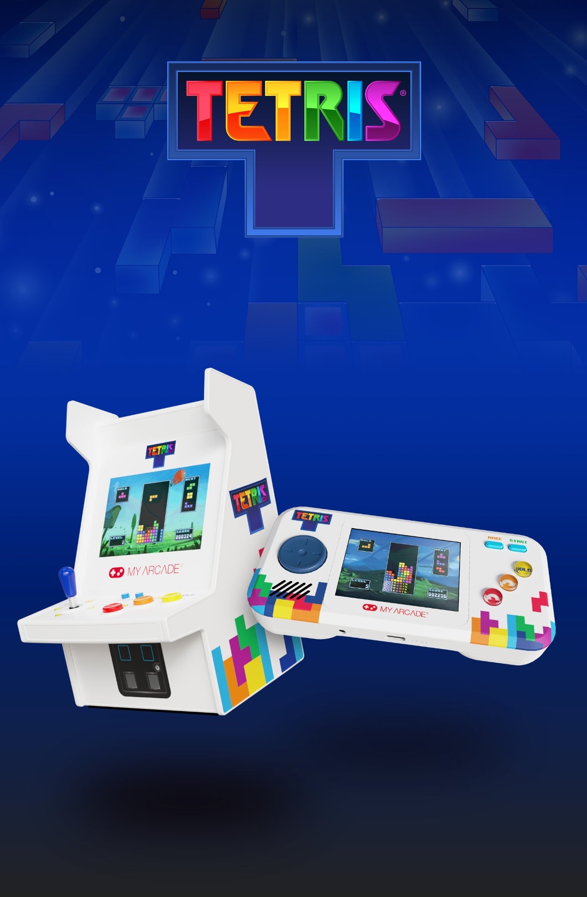 Play Tetris 16bit Anywhere – My Arcade®