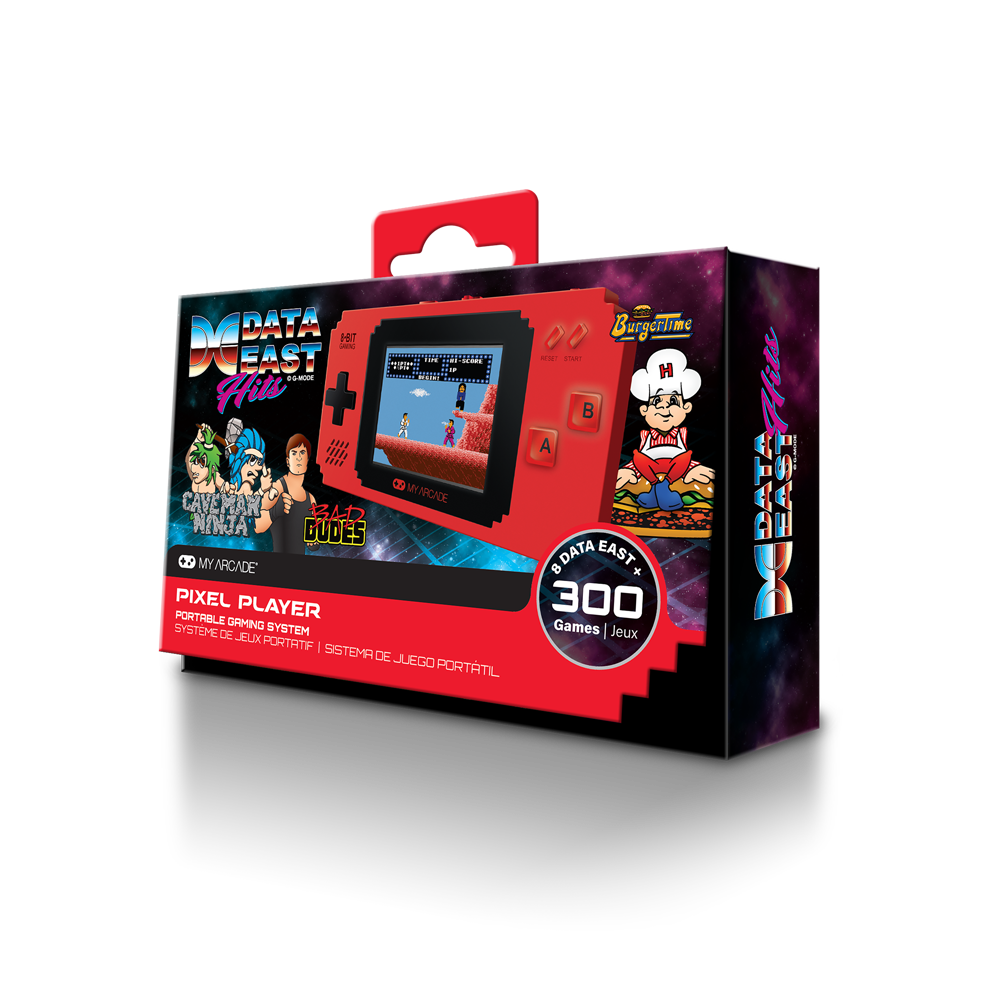 Pixel Player Handheld – Play 300 Built-In Retro Games Now! – My Arcade®