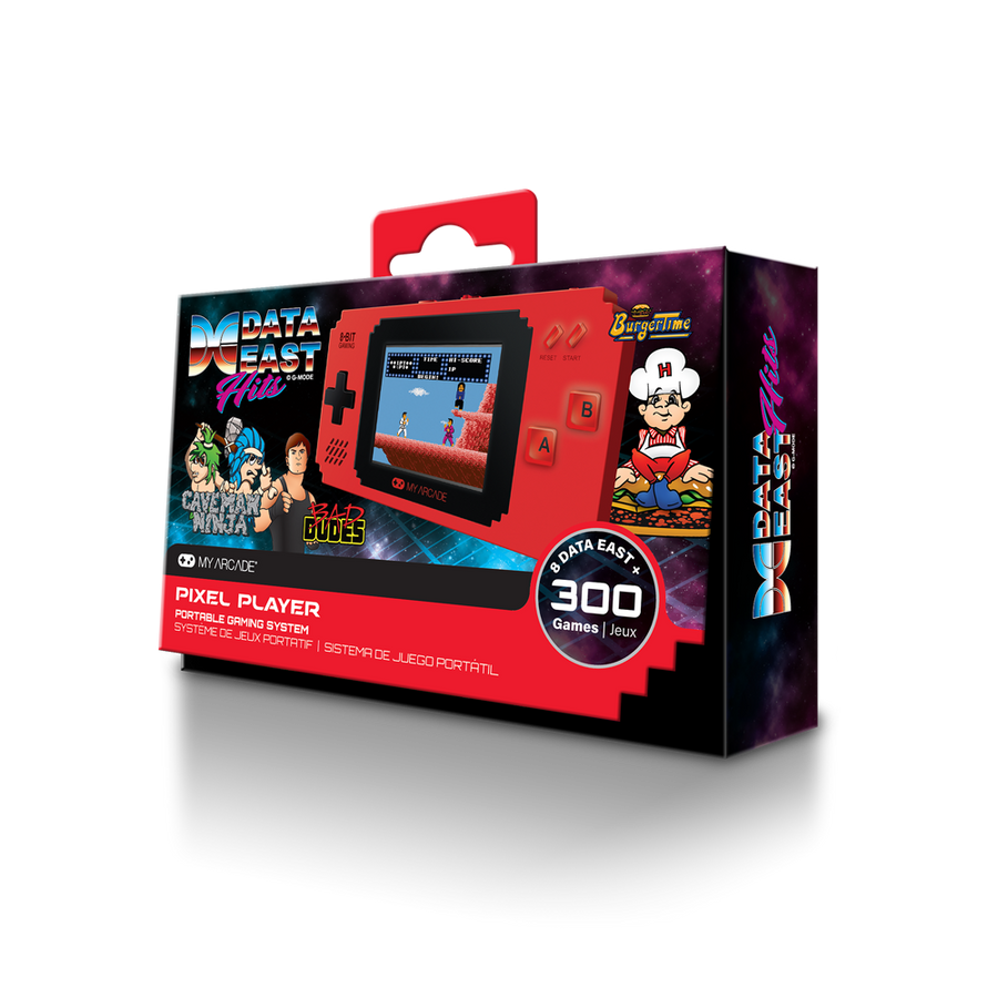Pixel Player Handheld – Play 300 Built-In Retro Games Now! – My Arcade®
